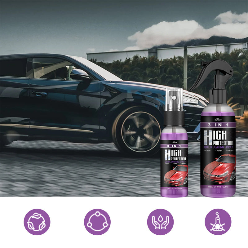 3-in-1 High Protection Car Spray (Buy 2 get 1 free) (Buy 3 get 2 free ...